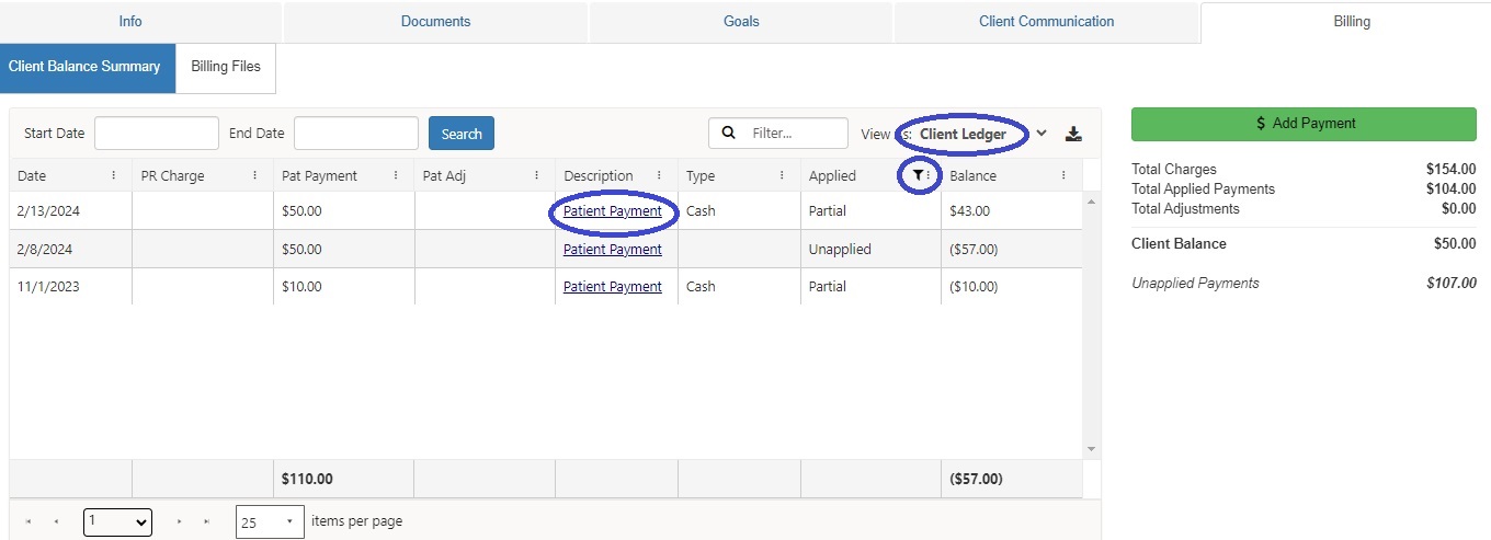 Tracking and Applying Unapplied Payments