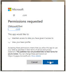 Azure Active Directory Authentication