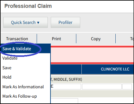 Reviewing and Correcting Claims in Inovalon