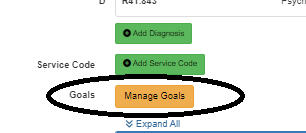 Marking and Unmarking Goals "Met" or "Not Met"