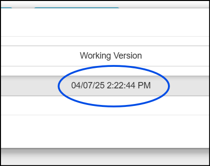 Retrieve Backup - Document Templates