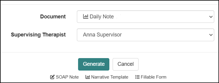 Daily Note - Document Templates