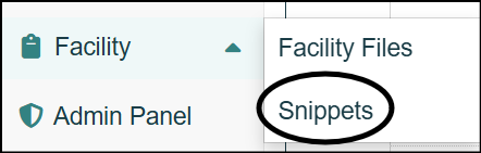 Snippets - Document Templates